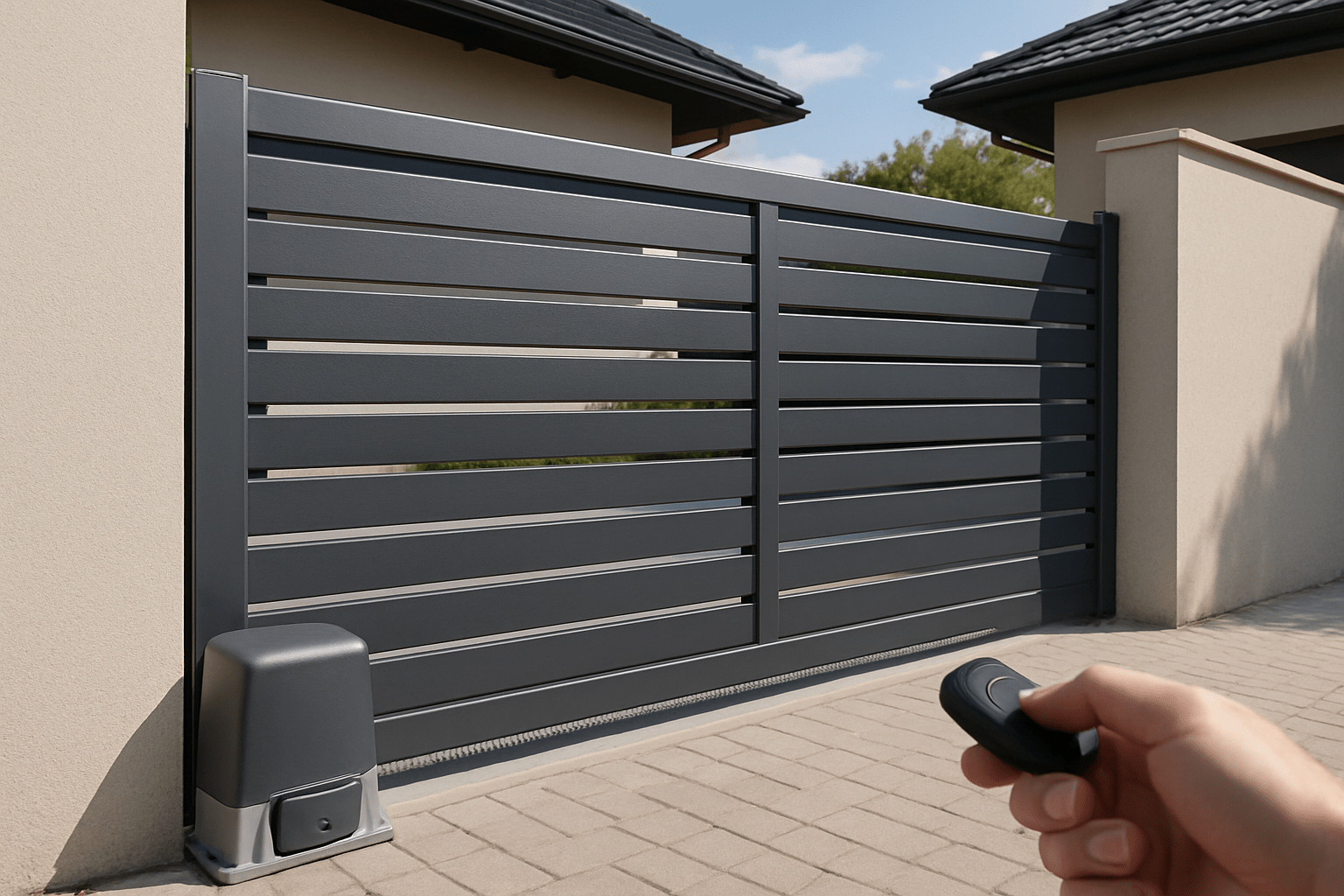Automatic Sliding Gates | Automatic Sliding Gates in Hyderabad